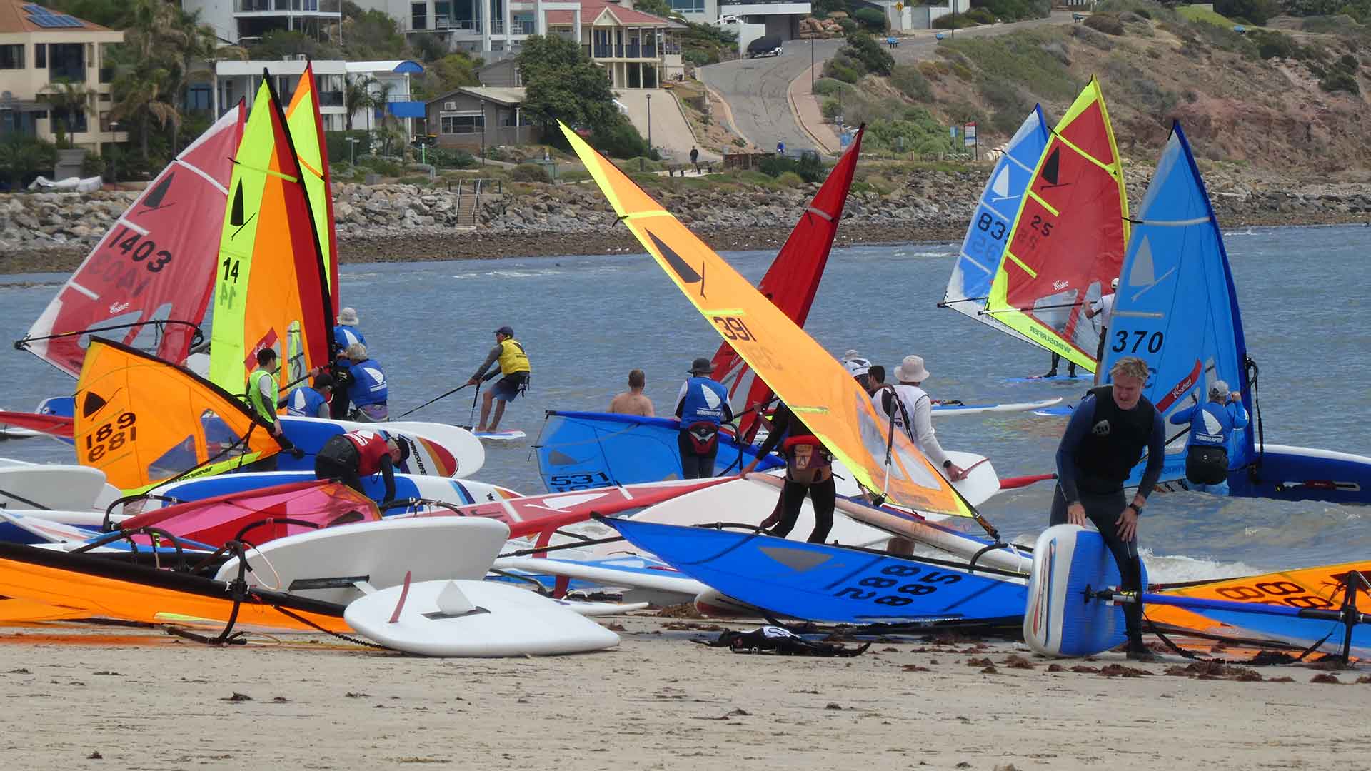 Windsurfing | Brighton Seacliff Yacht Club